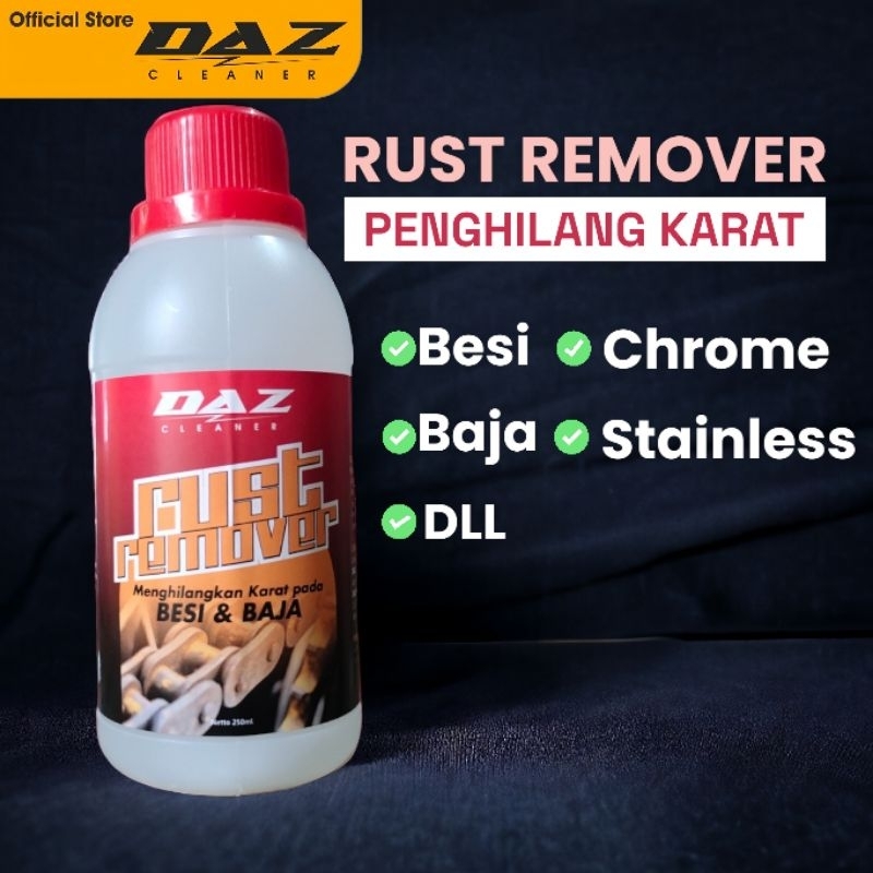 Jual Rust Remover pembersih karat besi baja stainless chrome 250ml | Shopee Indonesia