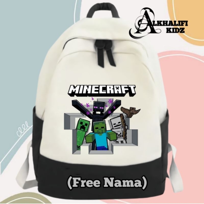 Jual GAME MINECRAFT TAS ANAK SEKOLAH SD | Shopee Indonesia