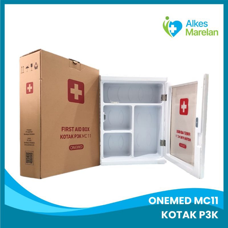 Jual ONEMED - Kotak P3K MC-11 / First Aid Box MC-11 / Tempat Obat Dinding | Shopee Indonesia