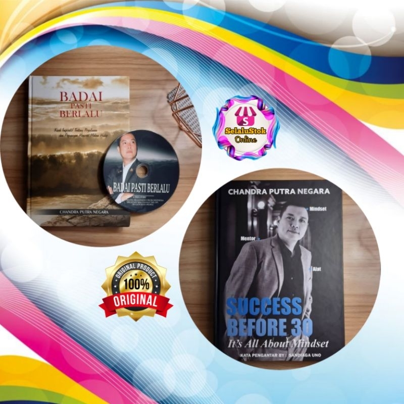 Jual Buku Chandra Putra Negara Badai Pasti Berlalu & Success Before 30 ...