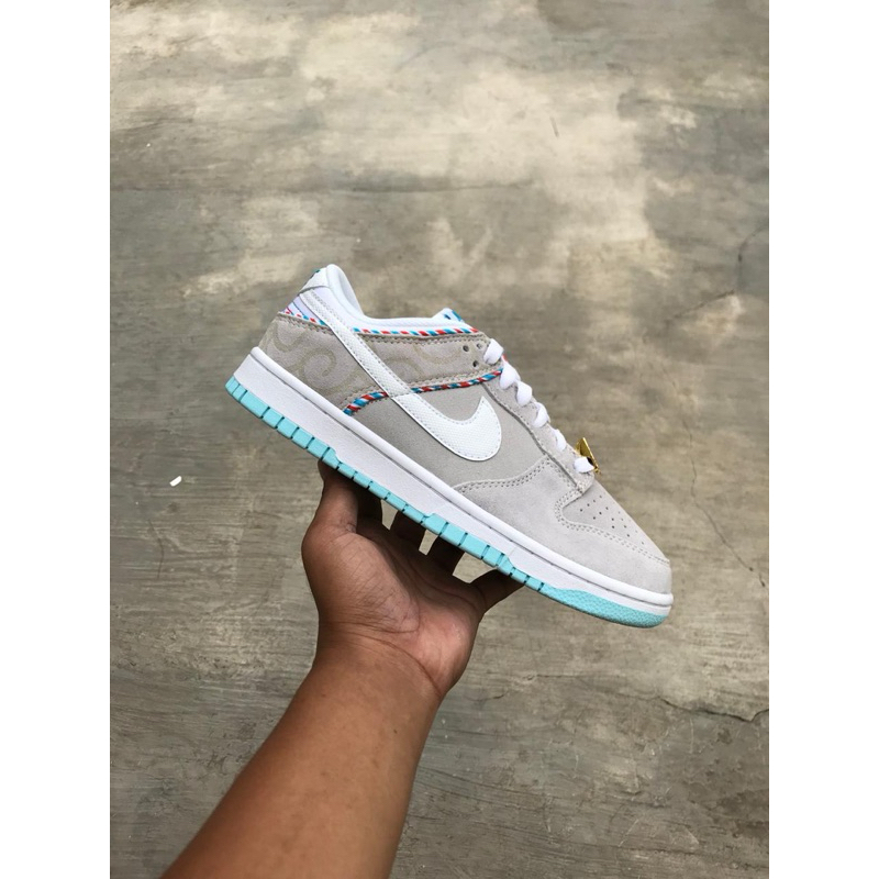 Jual Sepatu Nike Dunk Low Barber Shop Grey | Shopee Indonesia