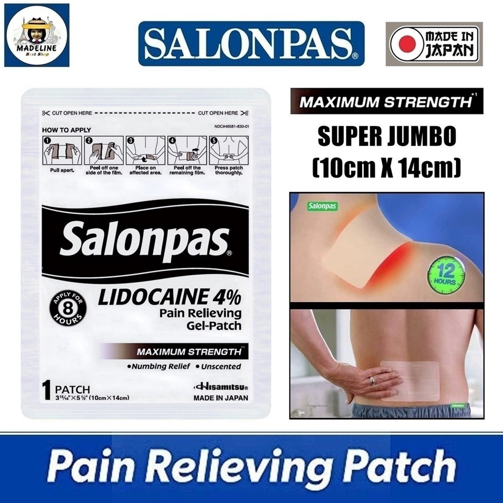 Jual ORI JAPAN | Salonpas Super Jumbo Hisamitsu | Pain Relieving 1 ...
