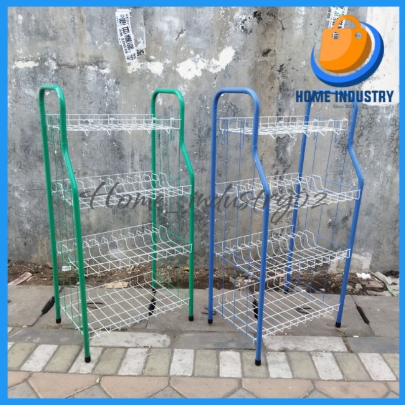 Jual Rak piring jumbo susun 4/Rak piring master/rak dapur/Rak wastafel ...