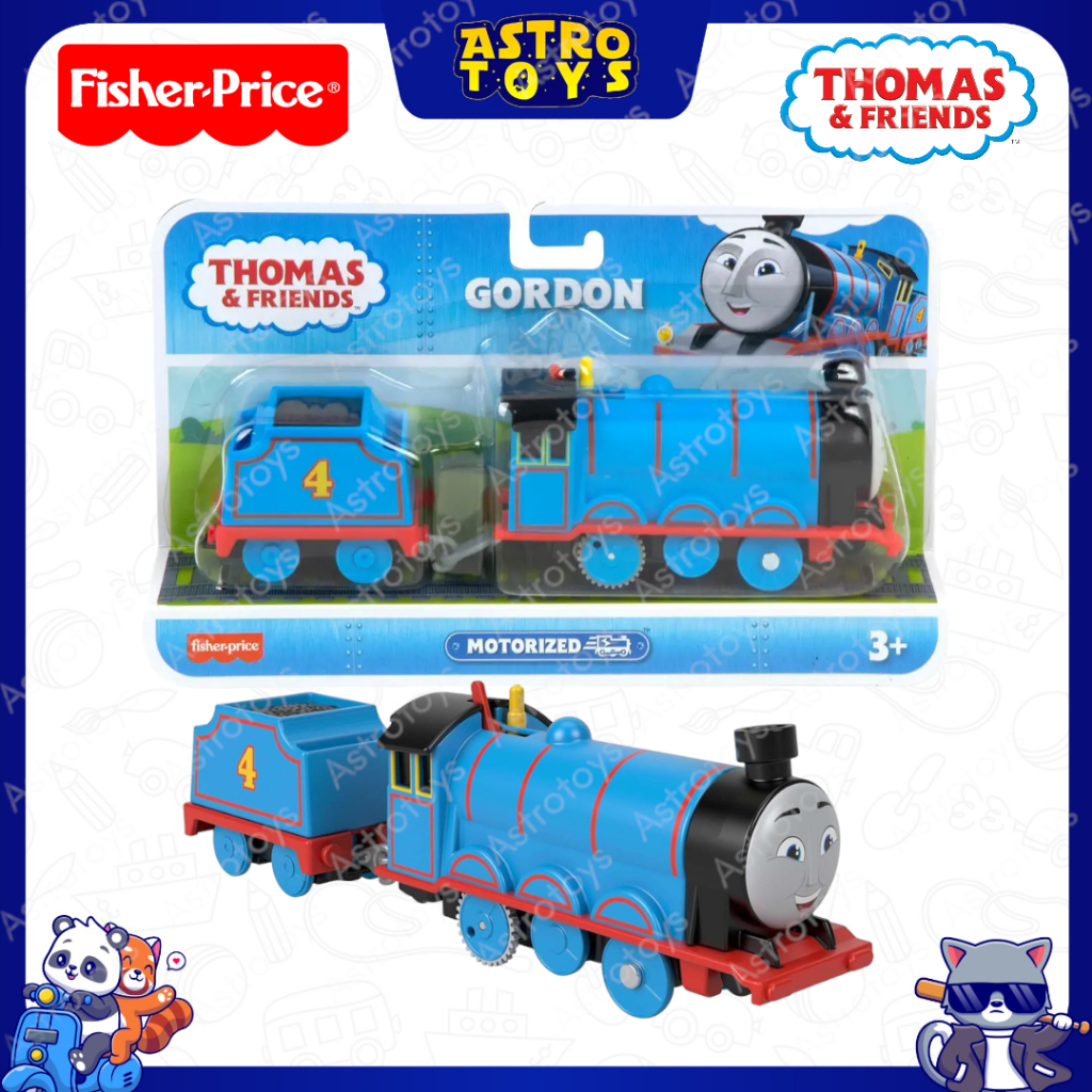 Jual Thomas and Friends Motorized Gordon Diecast Kereta Fisher Price ...