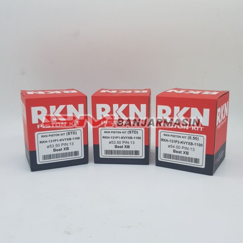 Jual RKN PISTON KIT BEAT XB STD,25,50,75,100,125,150,175,200,250 ...