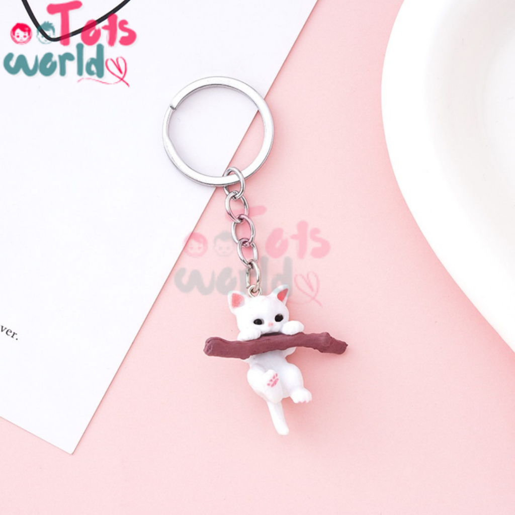 Jual Gantungan Kunci Kucing Lucu Keychain Hanging Cat | Shopee Indonesia