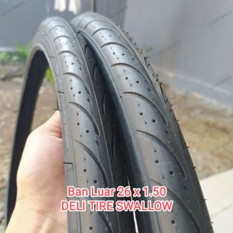 Jual Ban Luar Sepeda Mini Gunung 26 x 1.50 SWALLOW DELI TIRE S-611 | Shopee Indonesia