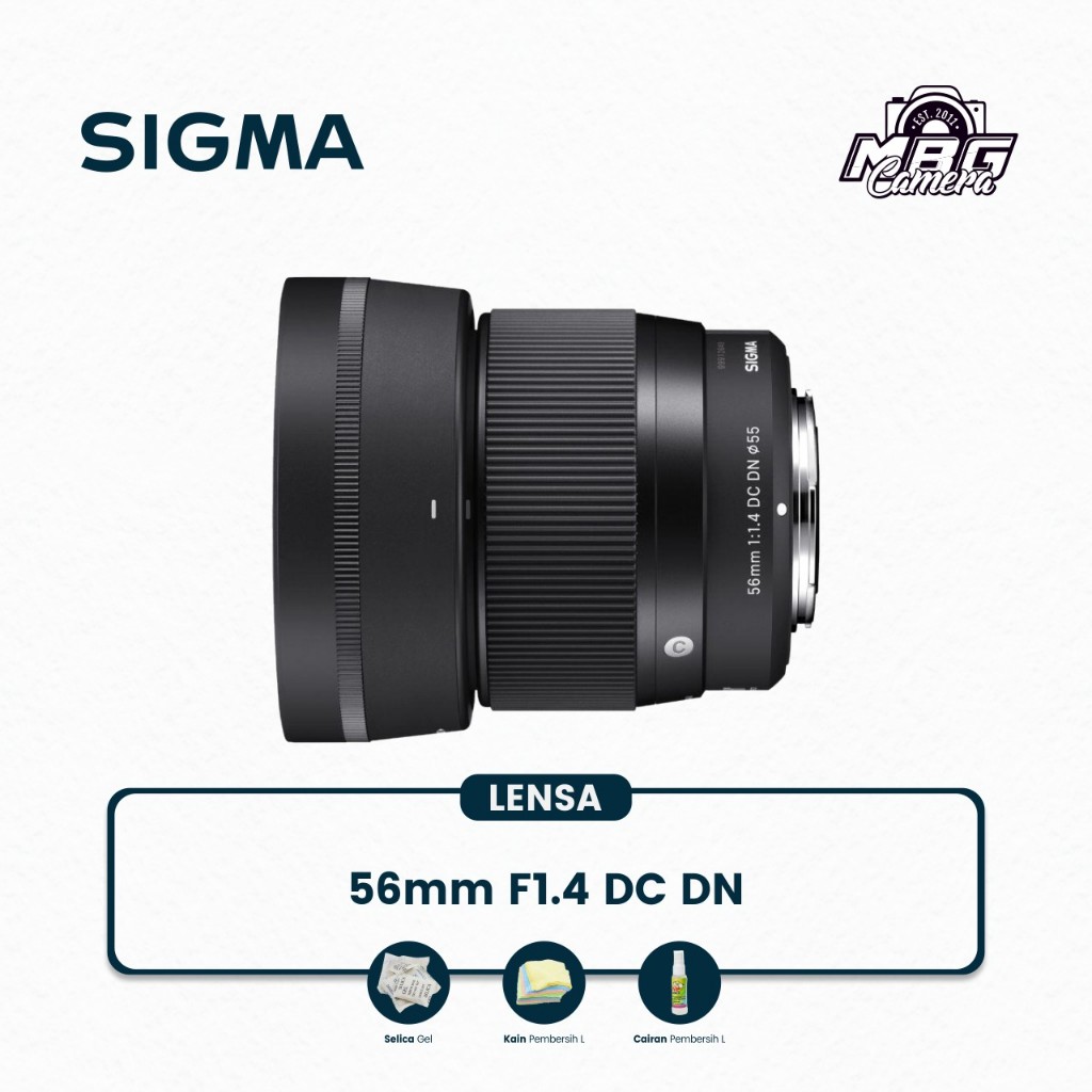 Jual LENSA SIGMA 56MM F1,4 FOR MIROLES SONY BUKAN CAMERA NIKON CANON ...