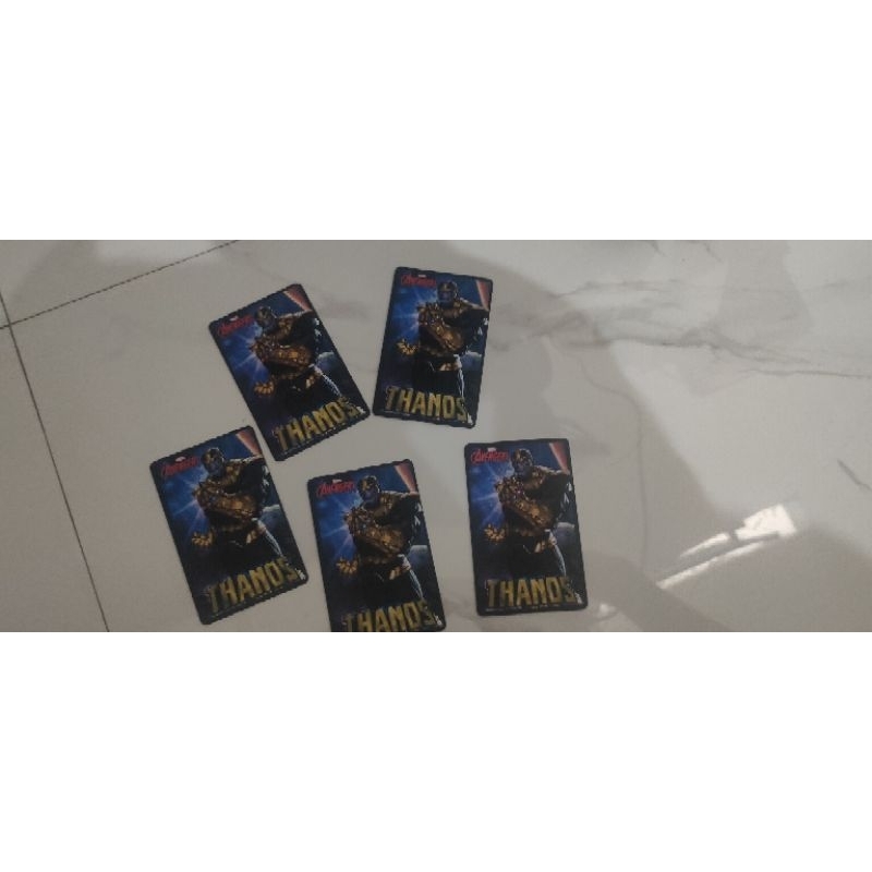 Jual kartu timezone Marvel Thanos original | Shopee Indonesia