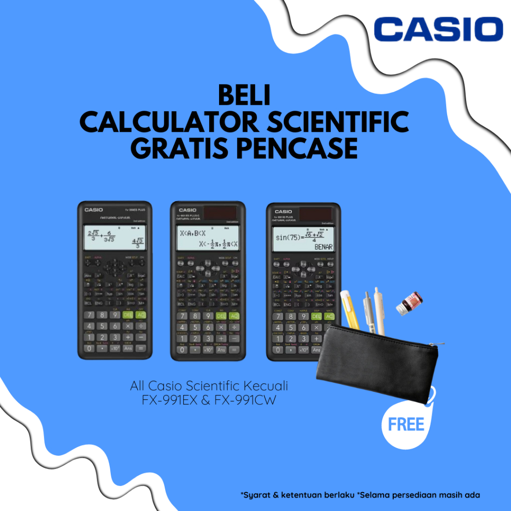 Jual kalkulator Casio Scientific Classwiz FX-350CW | Shopee Indonesia