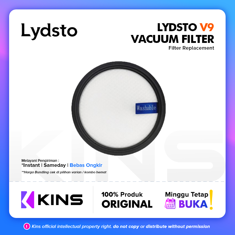 Jual Lydsto V9 Vacuum Cleaner Cloth Filter / Dust Filter Replacement ...