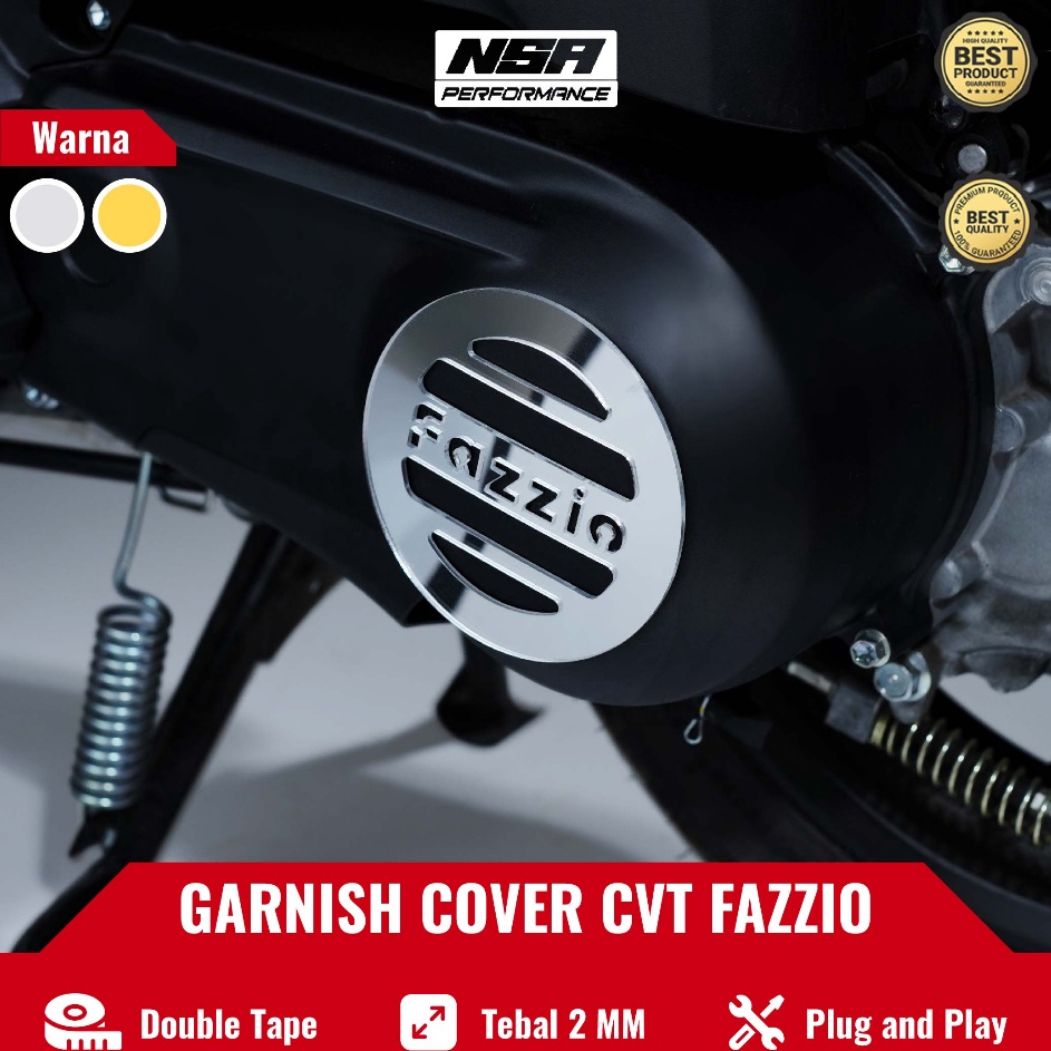 Jual COVER CVT YAMAHA FAZZIO 125 COVER CVT GARNISH FAZZIO 125 GOLD DAN ...