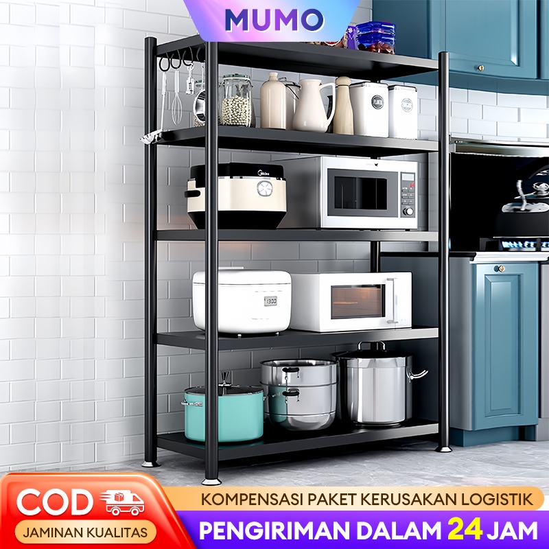 Jual Rak besi susun 5 tingkat Rak Dapur Stainless SteelRak dapur ...