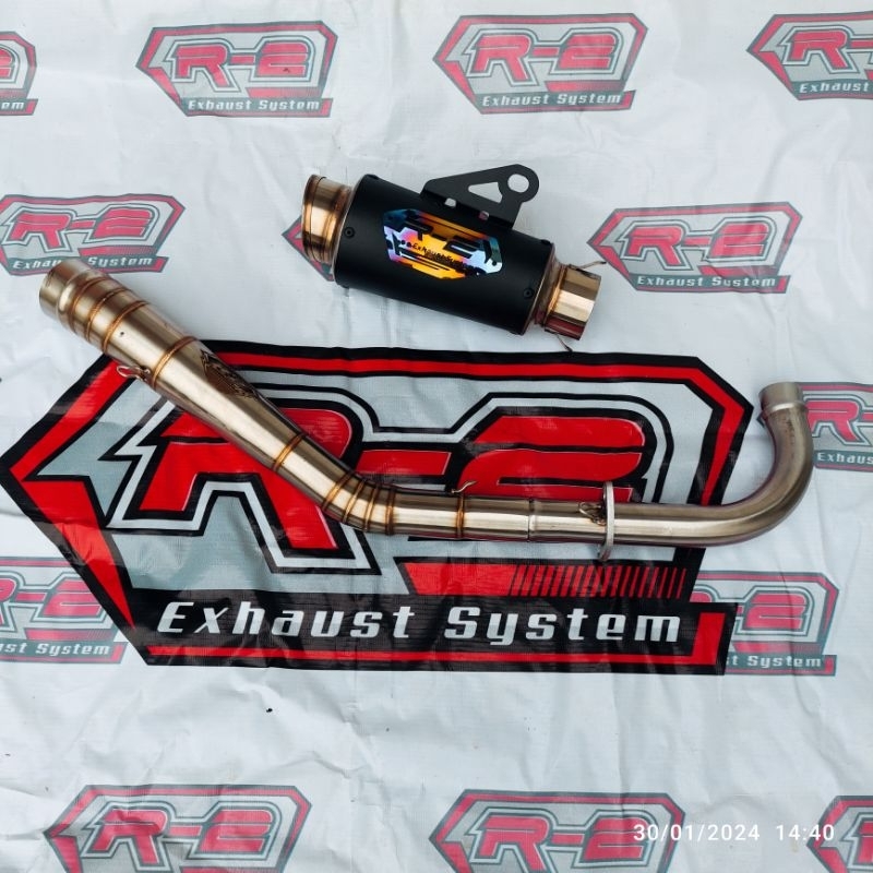 Jual Knalpot Kompetisi Race Drag 130cc - 200cc Type MP2 Jupiter /Z1 Vega Smash Shogun Karisma ...