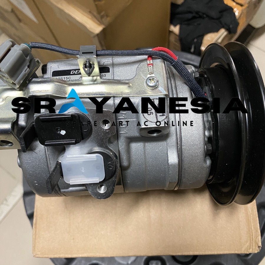 Jual Kompresor Compressor AC Truk HINO 500, Fm260 24V Original 10S15C Denso 7420 | Shopee Indonesia