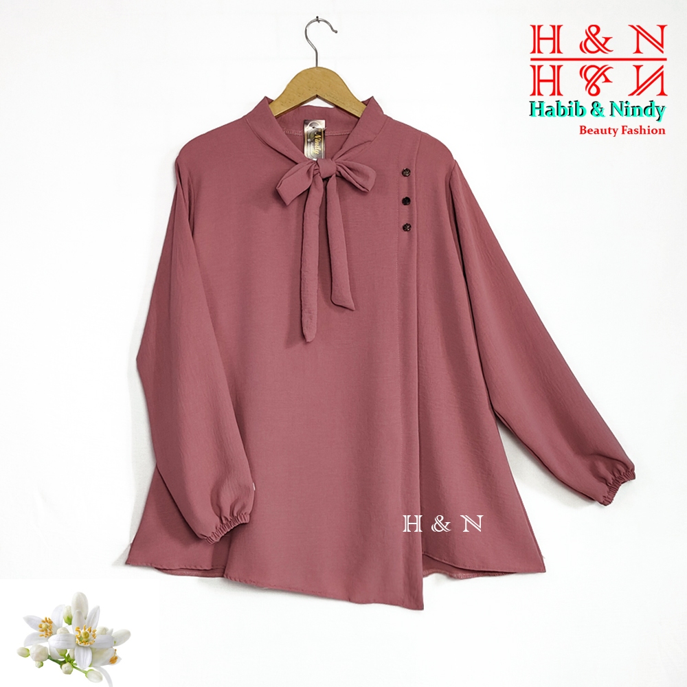 Jual Pakain wanita muslimah Atasan atau blouse semi tunik model terbaru ...