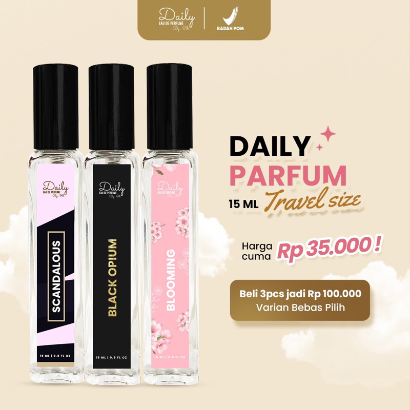 Jual Daily parfum travel size 15ml | Shopee Indonesia