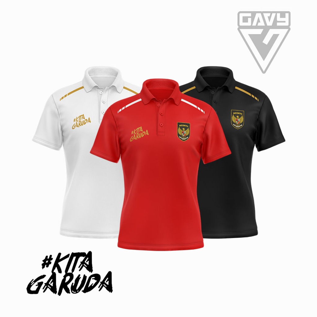 Jual Polo Timnas Indonesia / Jersey Berkerah / Baju Berkerah Timnas ...