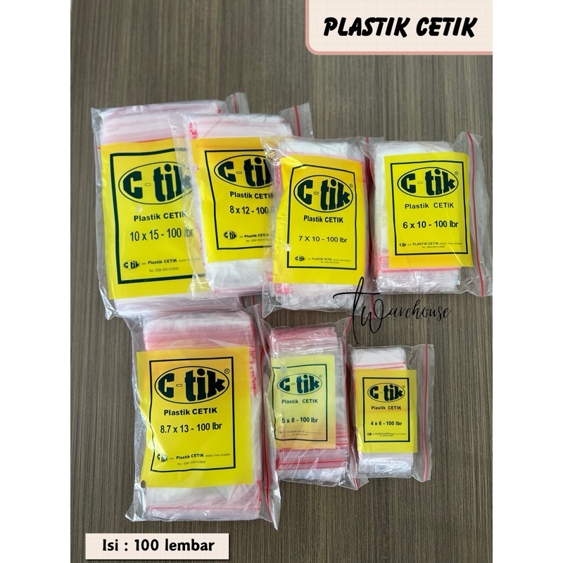 Jual Plastik klip Ctik isi 100 lembar | Shopee Indonesia