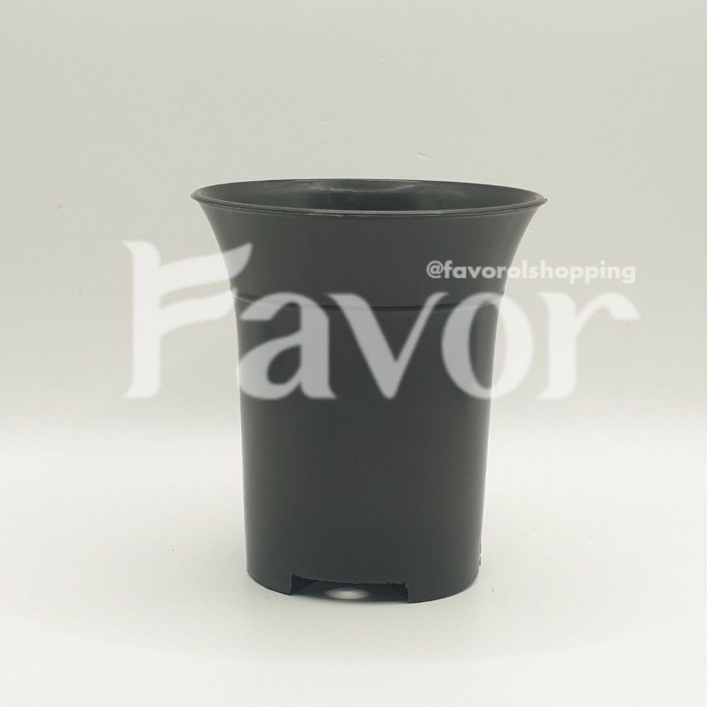 Jual Pot Estetik Garden 8 HITAM si Anggun Mirip NKT Sanse Pot Unik ...