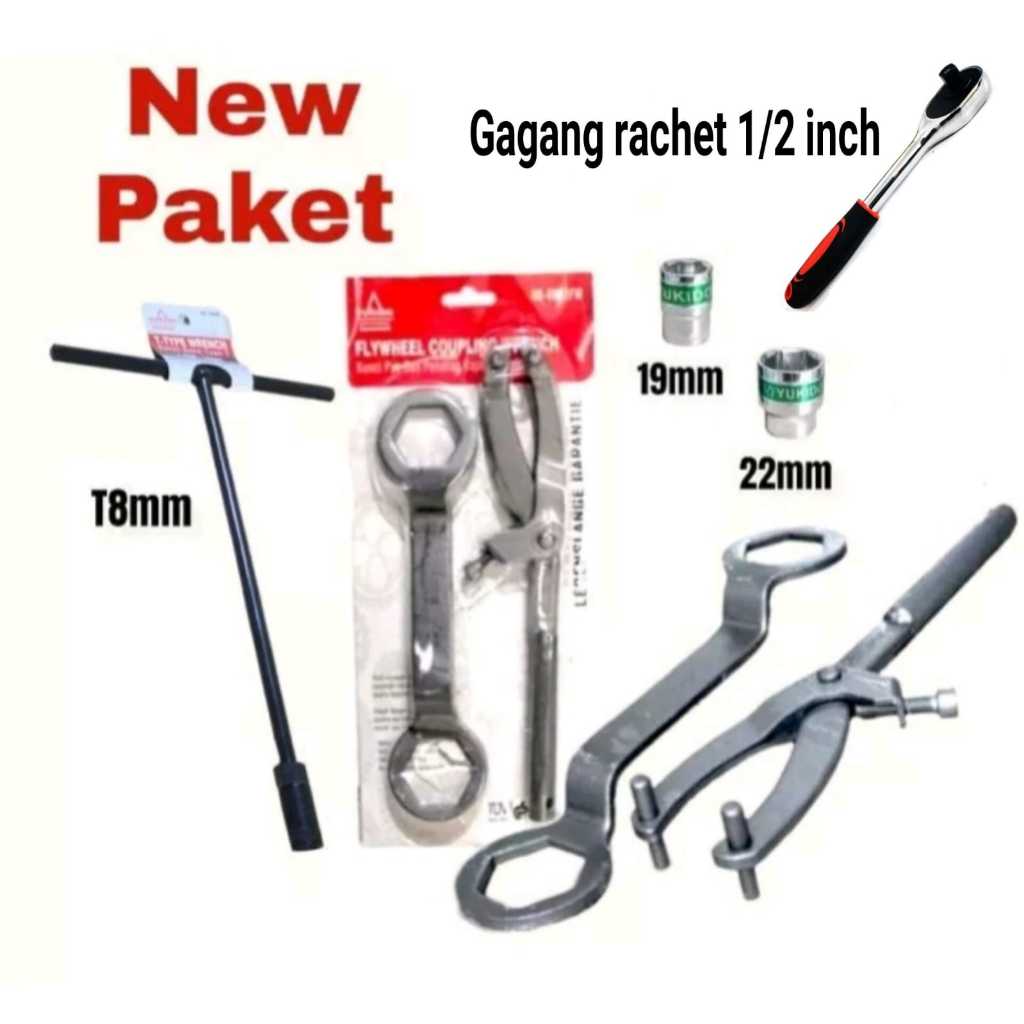 Jual PAKET KUNCI CVT HONDA DAN YAMAHA ALAT BONGKAR CVT KUNCI CVT YUKIDO TRAKER CVT PAKET TRAKER ...