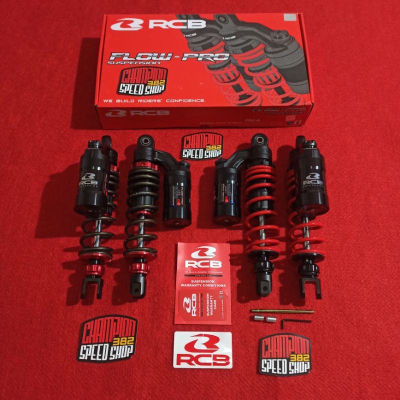 Jual Shock Shockbreaker RCB Racing Boy Flow Pro 305mm All New Aerox 155 ...