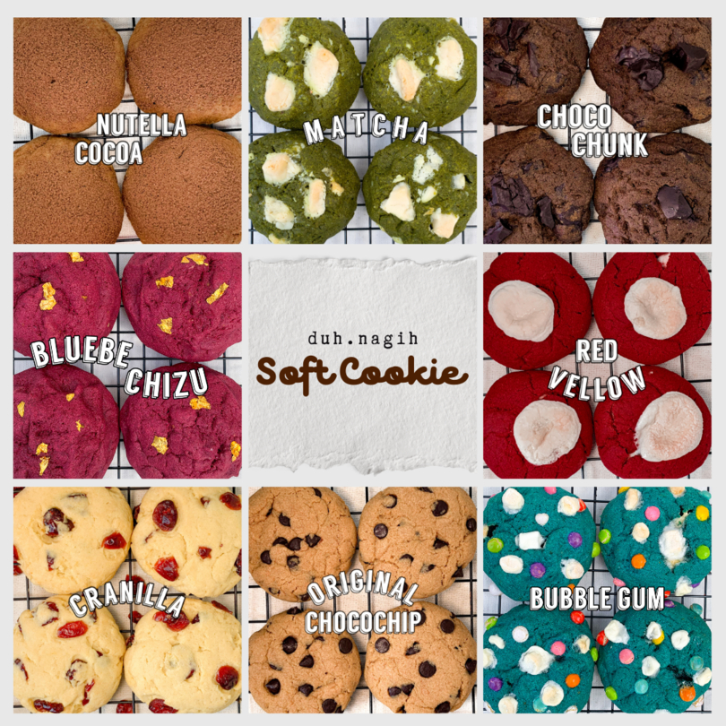 Jual SOFT BAKED COOKIES duhnagih - chewy soft lembut lumer kukis ...