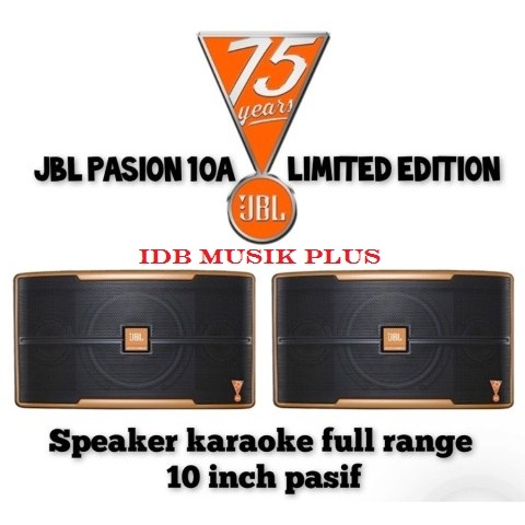 Jual Speaker Karaoke 10" JBL Pasion10A Pasion 10A Limited Edition | Shopee Indonesia
