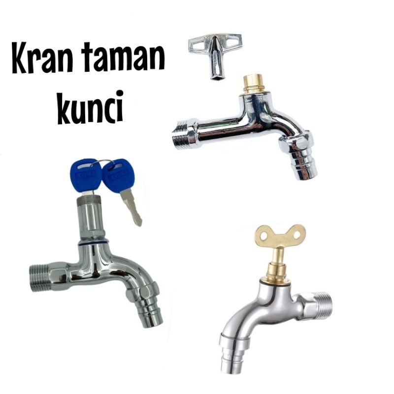 Jual Kran Taman kunci lock copot Keran Air kunci Anti maling air Keran ...
