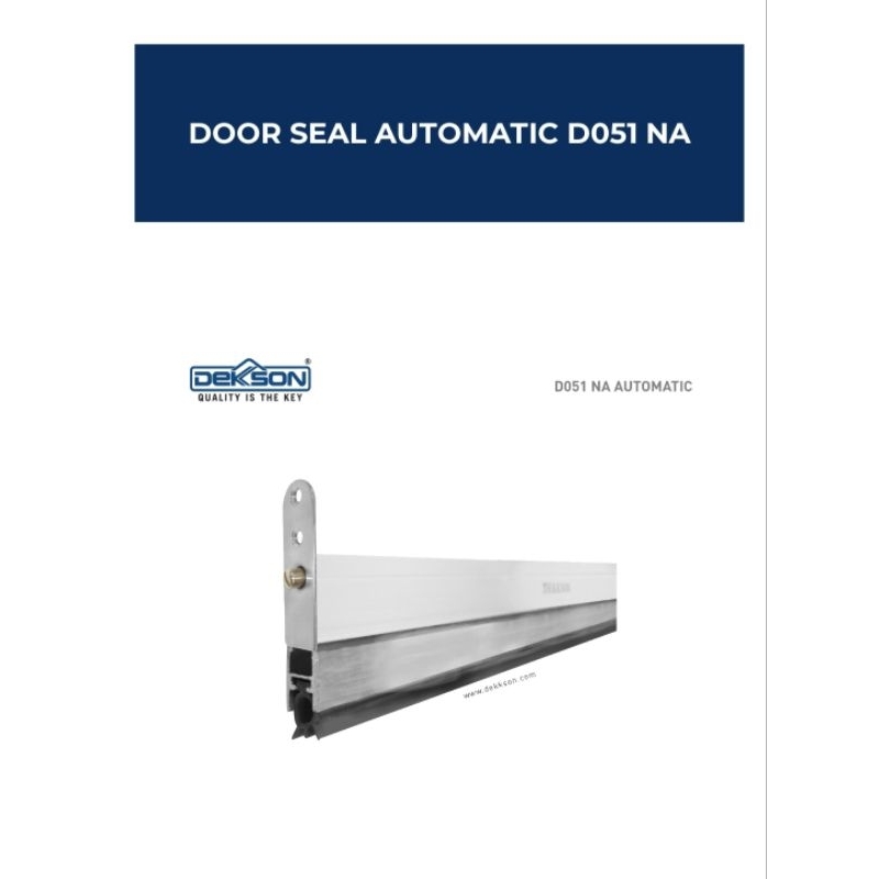 Jual Door seal Otomatis Dekkson Automatic D051 1000MM NA Dekson | Shopee Indonesia