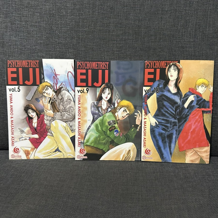Jual Komik Psychometrist Eiji 5 9 16 (Yuma Ando & Masashi Asaki ...