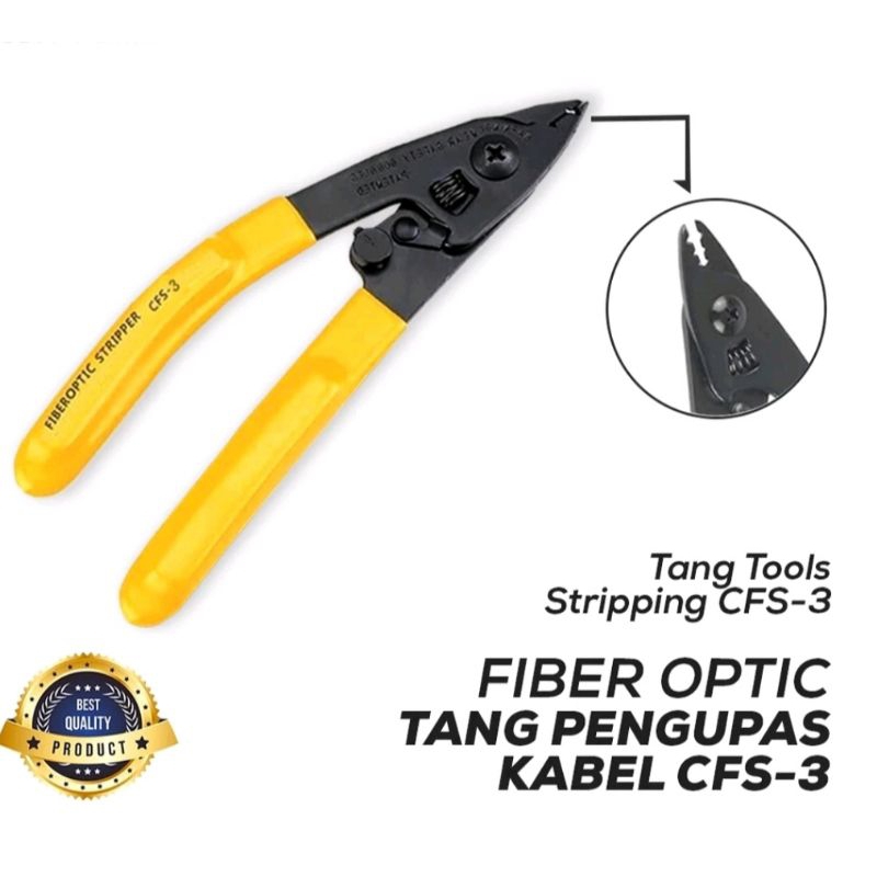 Jual FIBER OPTIK SRIPPING CFS_3 | Tang Pengupas Kabel Fiber Optik ...