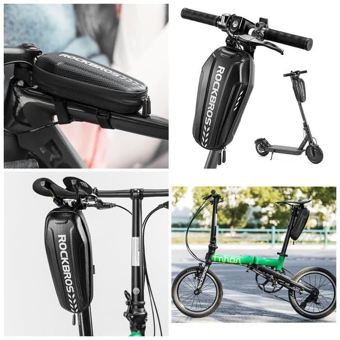 Jual BATAM ONLY Tas Stang Tas Frame Sepeda ROCKBROS Front Frame Tube ...