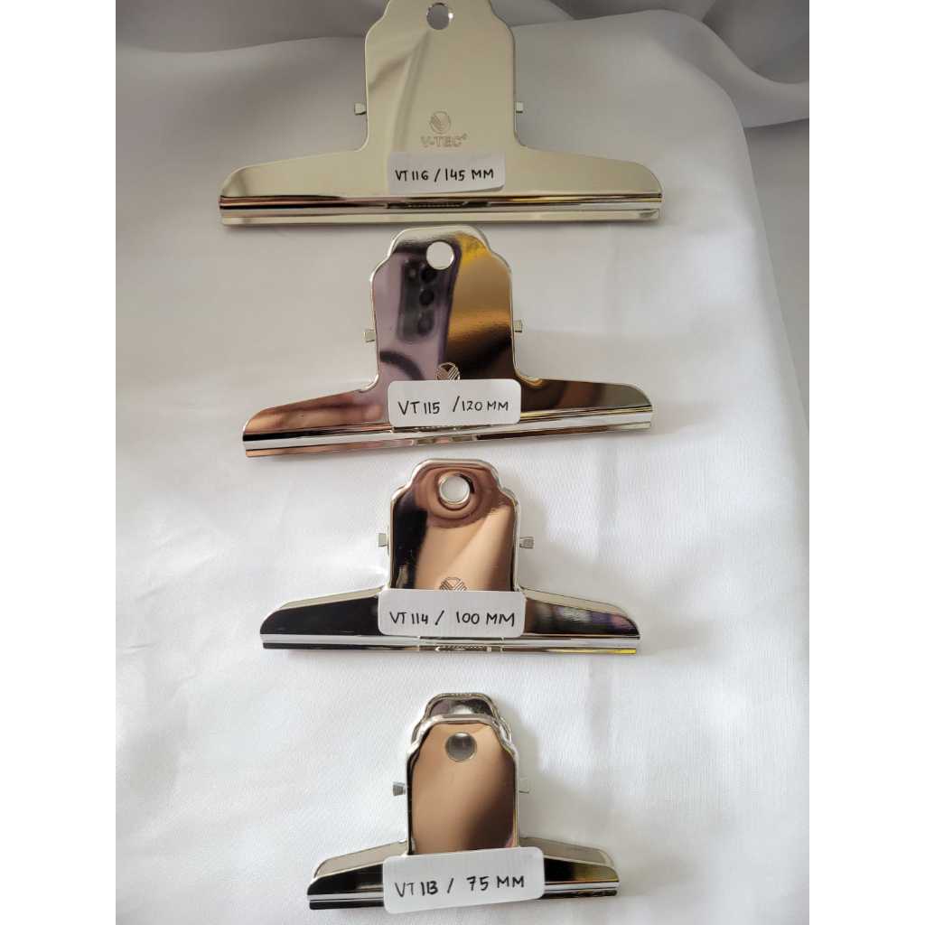 Jual PENJEPIT KERTAS BULLDOG CLIP SPRING CLIP | Shopee Indonesia