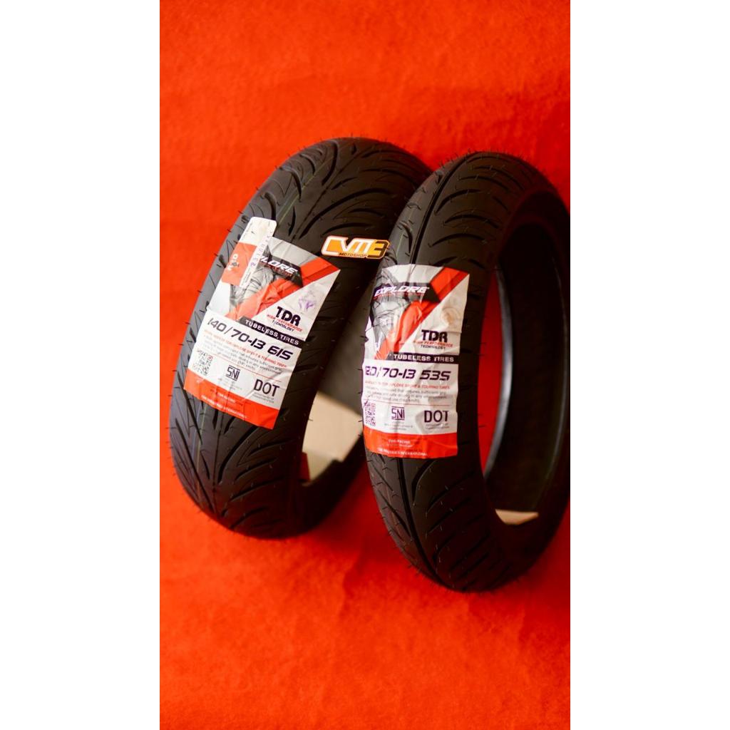 Jual Ban TDR Explore Depan Belakang 120/70 - 14 & 140/70 - 14 Aerox 155 ...