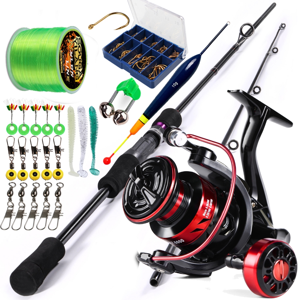 Jual Set Pancing 1.8m/2.1m Joran Pancing 1000-4000 Reel Pancing 150M Senar Pancing Umpan Combo ...