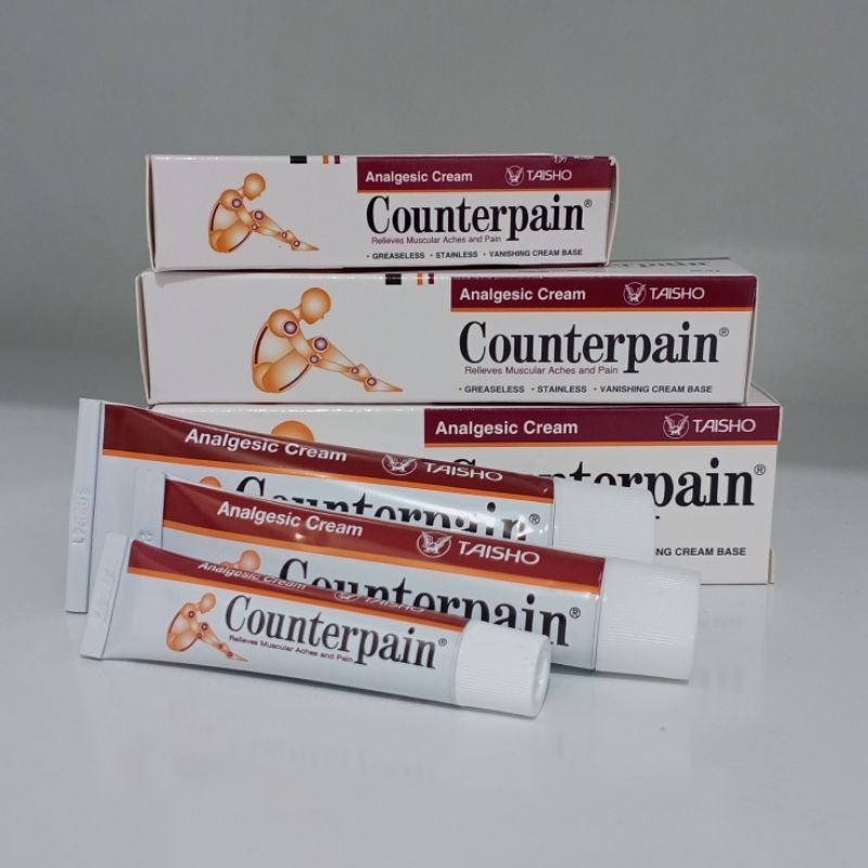 Jual Counterpain Analgesic Cream ( 5 gr / 15 gr / 30 gr ) | Shopee ...