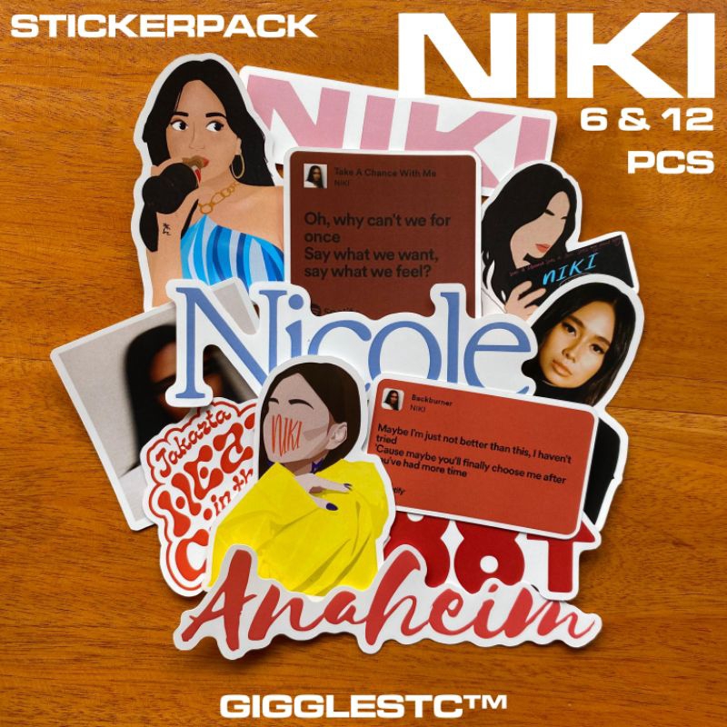 Jual Sticker Pack NIKI | Shopee Indonesia