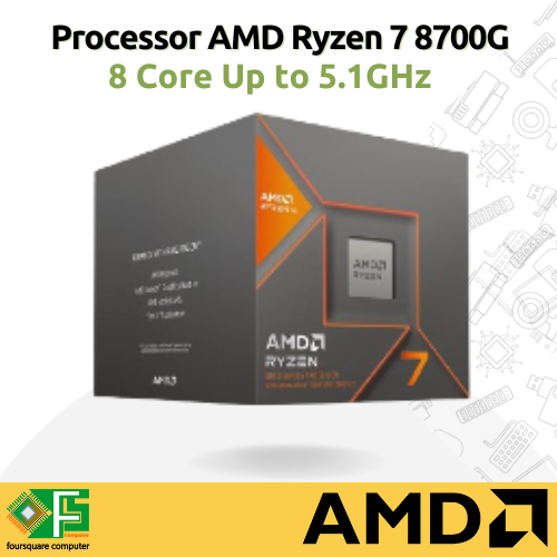 Jual Processor AMD Ryzen 7 8700G 8 Core 16 Thread Up To 5.1 GHz Resmi | Shopee Indonesia
