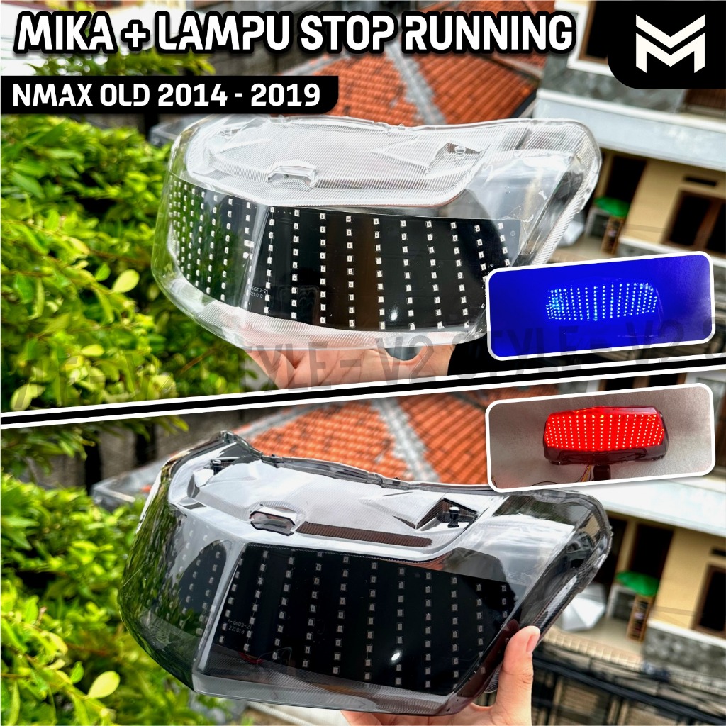 Jual LAMPU STOP RUNNING STOPLAMP NMAX OLD / LAMA 2014 - 2019 PNP 7 MODE ...