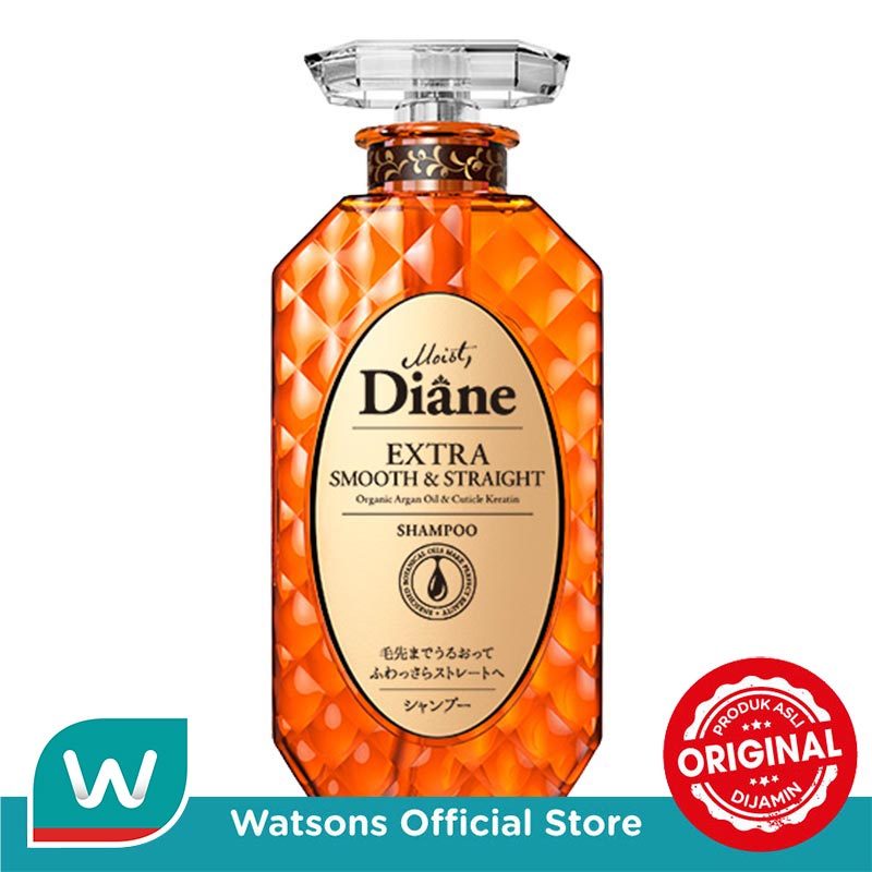 Jual Moist Diane Shampoo Extra Smooth & Straight 450ml | Shopee Indonesia