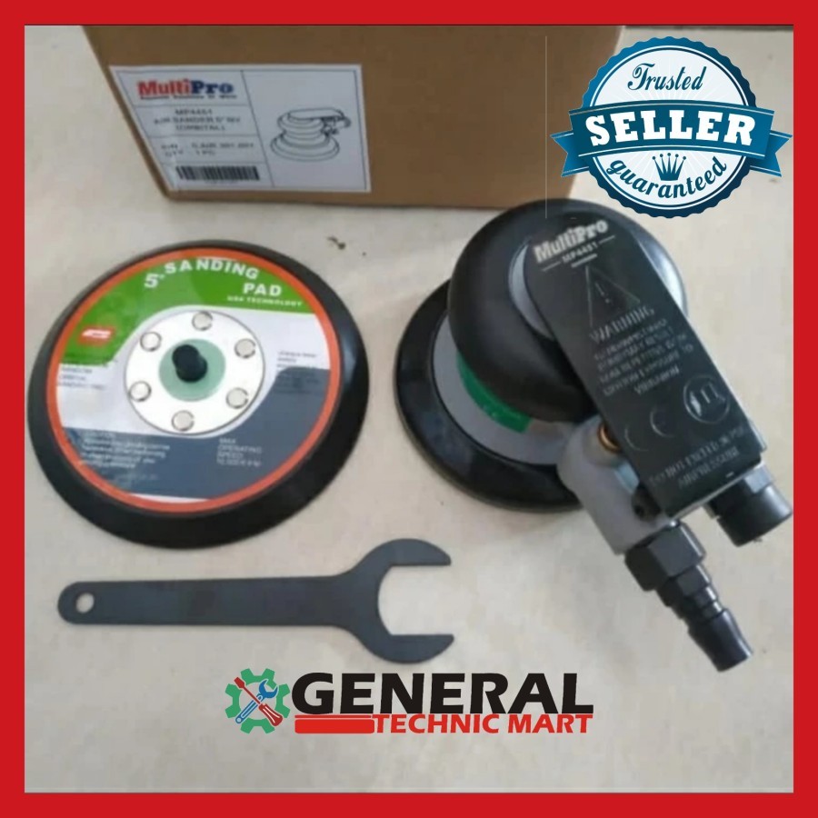 Jual AIR ORBITAL SANDER 5" MULTIPRO MP4451 MESIN AMPLAS ANGIN MP 4451 ...