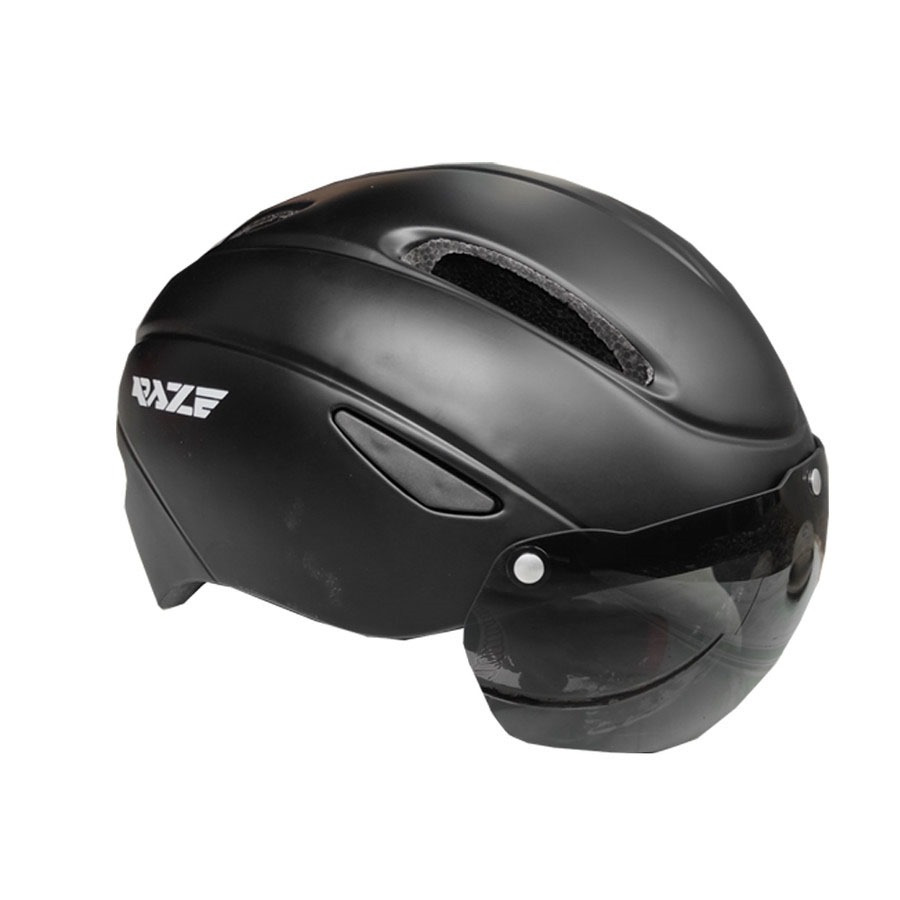 Jual Raze Helmet R18 Aero Magnetic Visor Helm Roadbike Sepeda Lipat ...