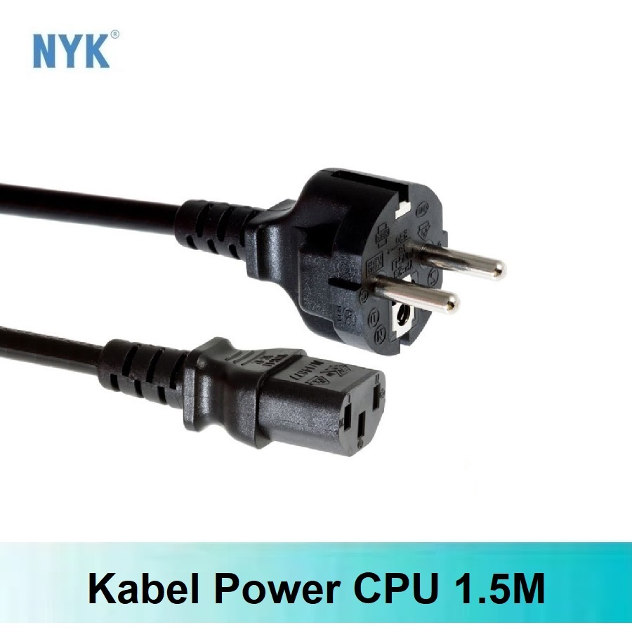 Jual NYK Kabel Power Supply PC CPU 1.5M 3M | Shopee Indonesia