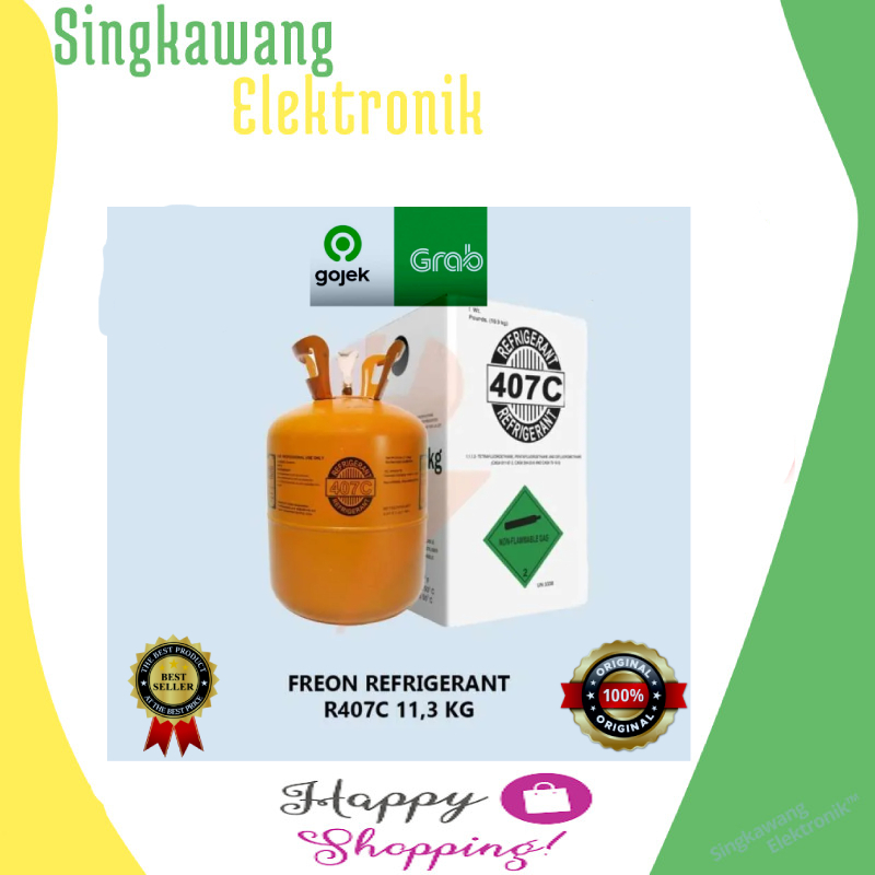 Jual REFRIGERANT FREON R 407C - 11.3kg | Shopee Indonesia