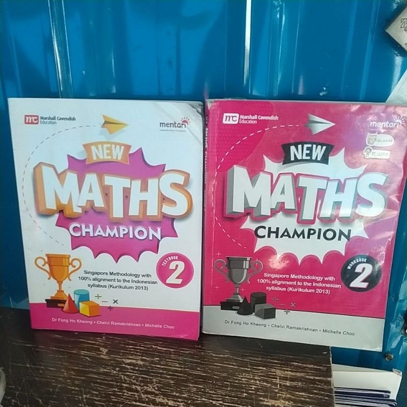 Jual NEW MATHS CHAMPION 2 TEXTBOOK-WORKBOOK | Shopee Indonesia