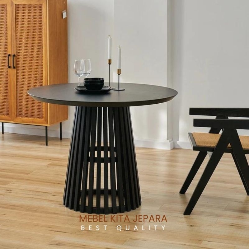 Jual Meja Makan Aesthetic Terbaru | Meja Cafe Bulat Model Jamur | Meja ...