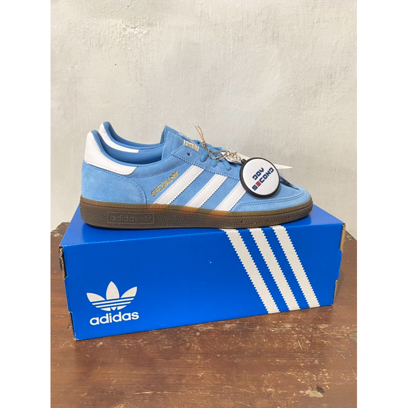 Jual Adidas Handball Spezial Ice Blue | Shopee Indonesia