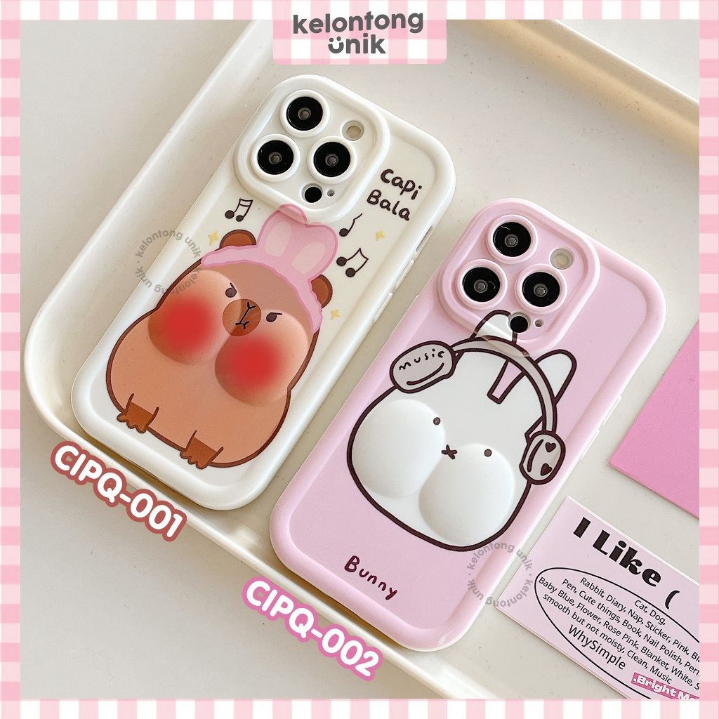Jual KELONTONG UNIK | 3D Squishy Chubby Case - Softcase/ Casing HP for ...