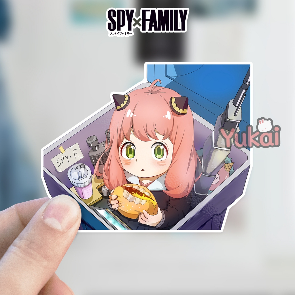 Jual Stiker Anya Forger Spy X Family Premium, Anya Mengintai, Sticker ...